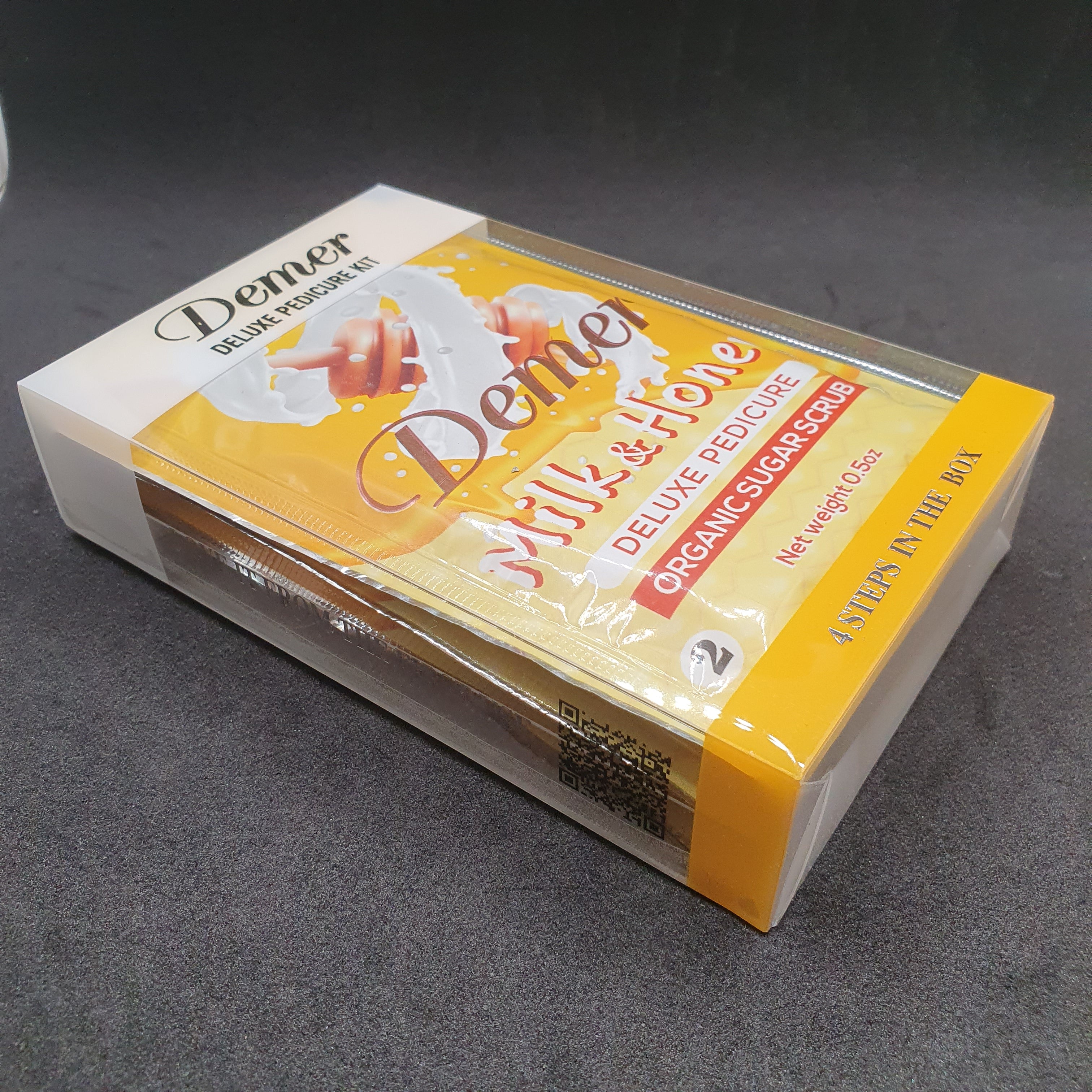 DEMER DELUXE PEDICURE KIT MILK & HONEY