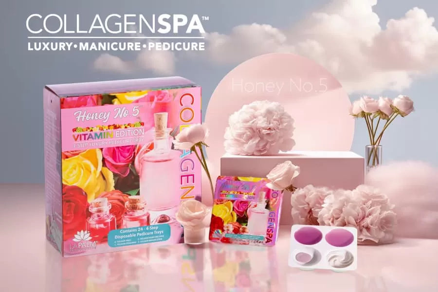 Lapalm Collagen Spa 4 Step Luxury Pedicure Tray