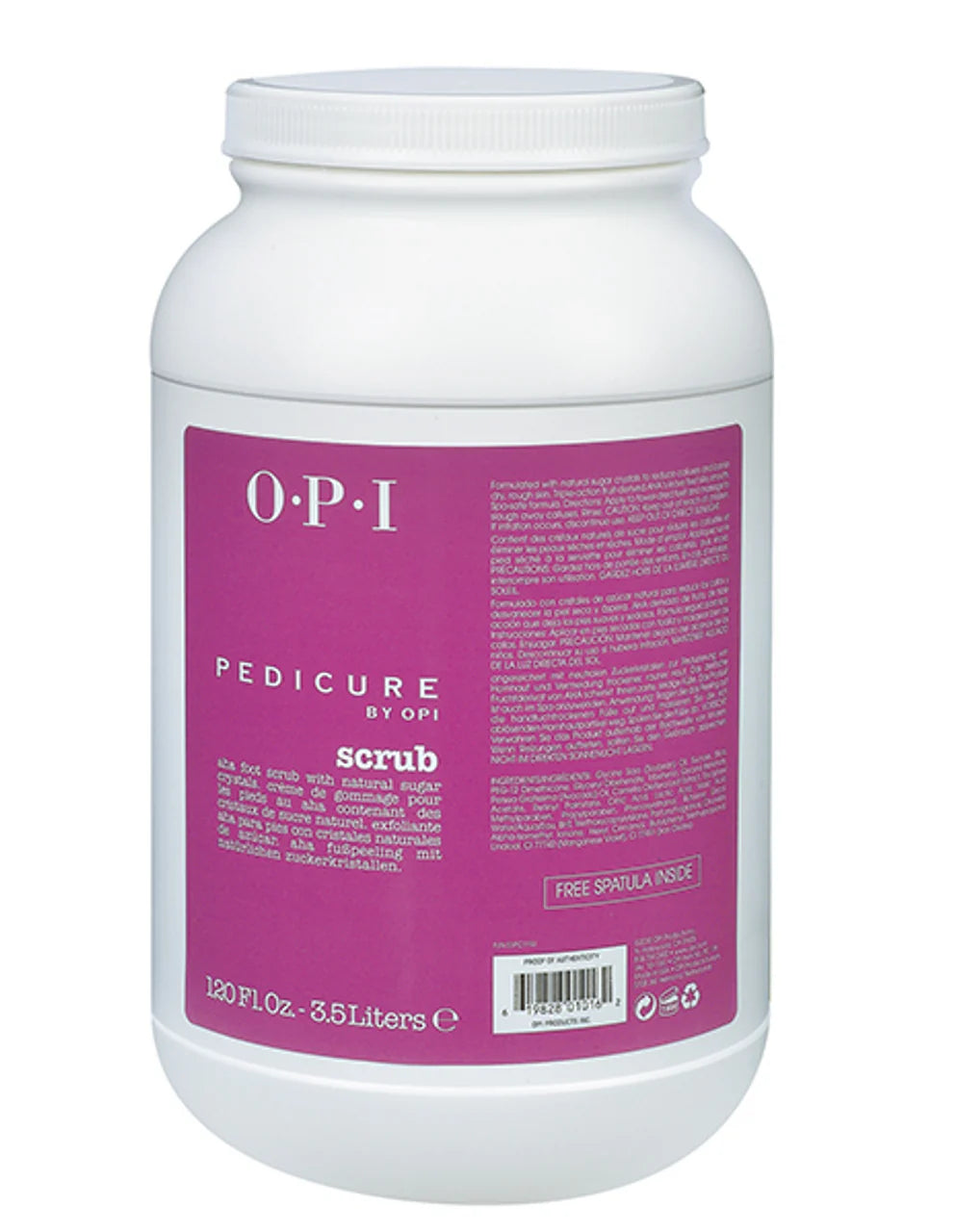 PC119 OPI PEDICURE SCRUB 3.5 LITER