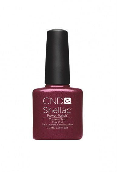 CND Shellac Crimson Sash -D