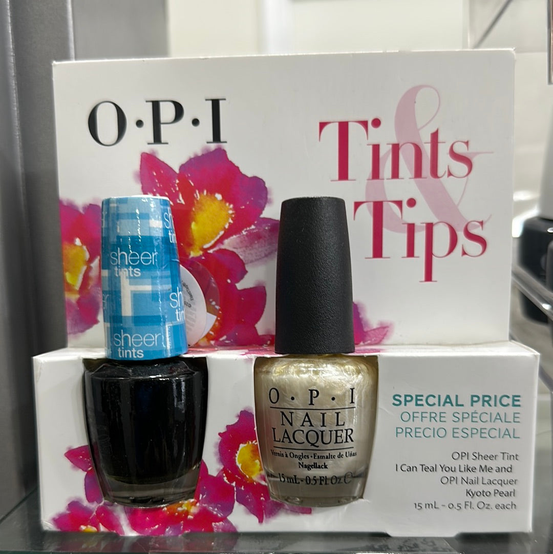 OPI SR G10 OPI TINTS & TIPS DUO