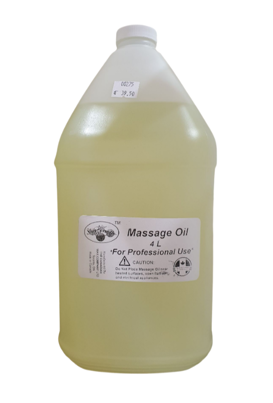 SHAR MOC-4 SHARONELLE UNSCENTED MASSAGE OIL 4L - YELLOW | SECRET NAIL ...