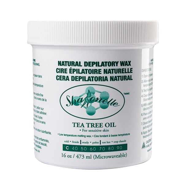 SHAR TTO-16 SHARONELLE TEA TREE WAX- Microwaveable